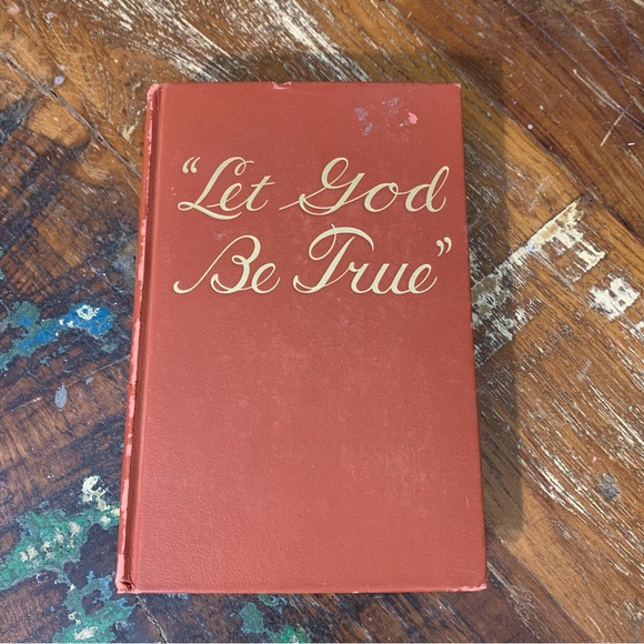 Vintage | Accents | Let God Be True By Jehovahs Witness Watchtower 953 ...